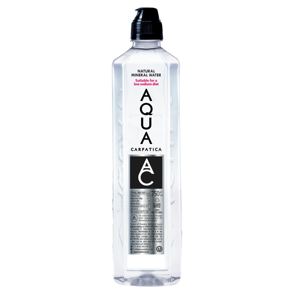 AQUA Carpatica Still Water Sports Cap 750ml