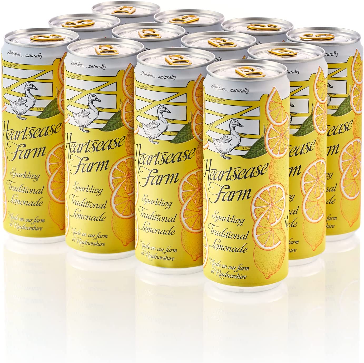 Heartsease Farm Sparkling Traditional Lemonade 330ml