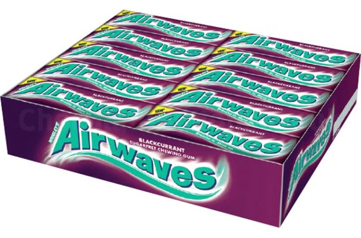 Wrigleys Airwaves Blackcurrant (Box of 30)